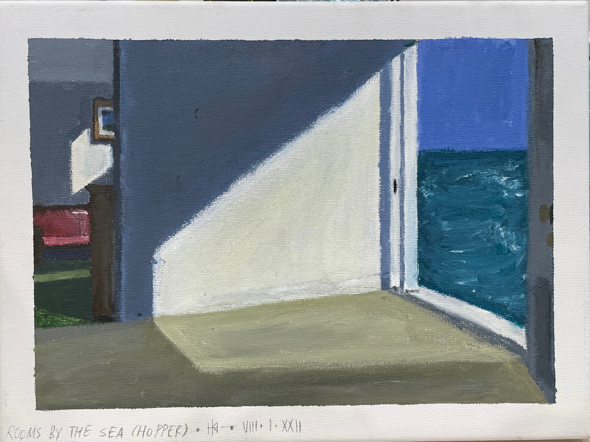 rooms by the sea (after hopper) – isaac kim